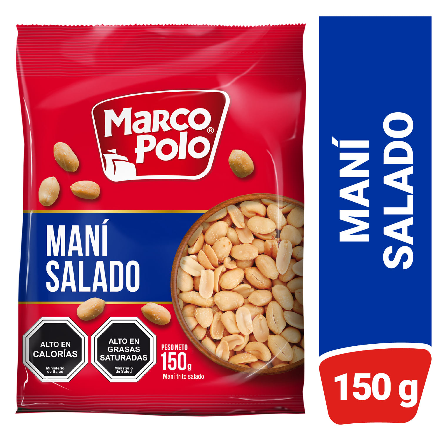 Maní Salado Marco Polo 150 g - icbatucasa
