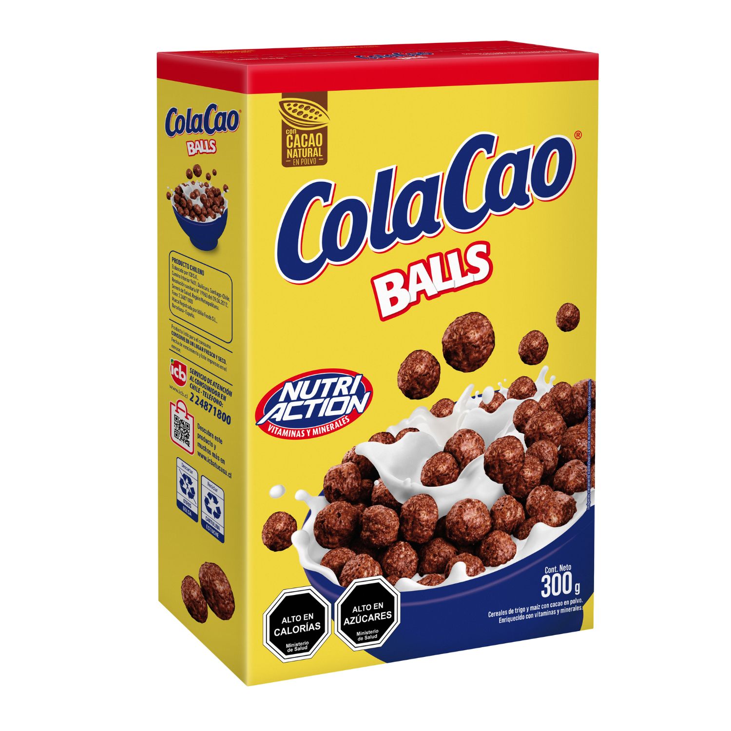 Cereal Cola Cao Balls 300 g - icbatucasa