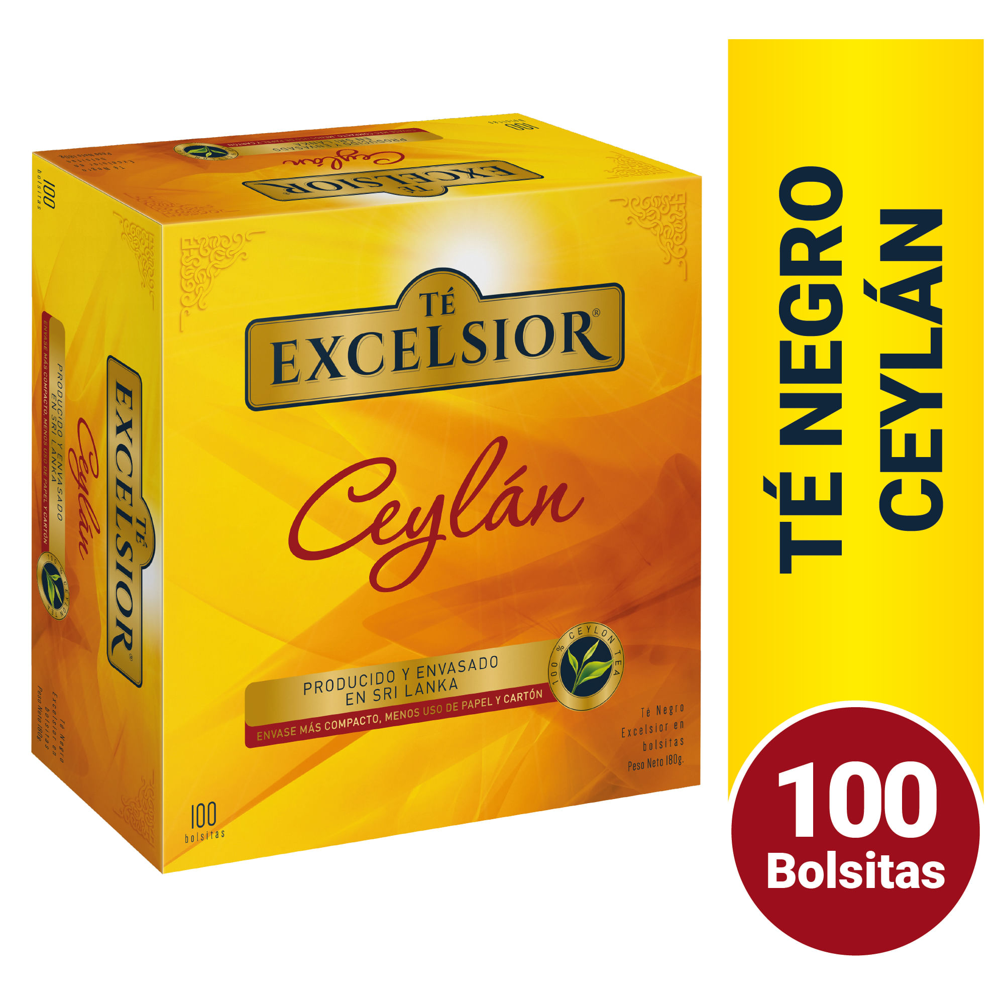 Te Ceylan Excelsior 100Bls 180 g - icbatucasa
